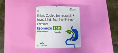 Esomeprazole Levosulpiride Sustained Release Capsule 650mg At ₹ 90 Stripe In Yanam