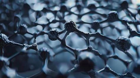 3d Rendering Of Graphene Sheets On White Surface Black Atoms And