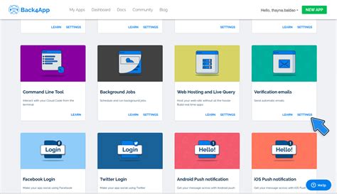 user email verification for flutter back4app backend