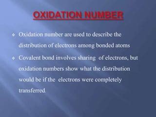 Oxidation Number Ppt Pptx