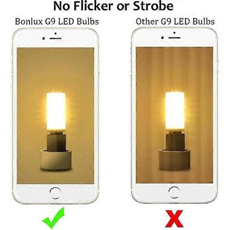 5 Pack 2w G9 Capsule Base Cob Led Bulbs 220v 200 Lumens 10w 20w Halogen