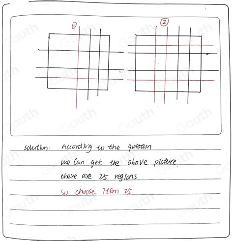 Solved A Square Is Cut Into Regions By Perpendicular Lines Each Cycle The First Cycles Are