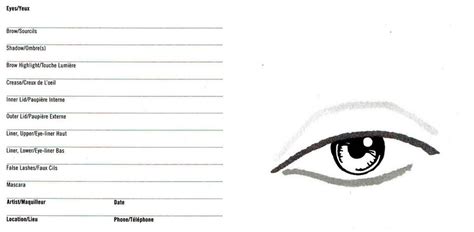 Face Chart Mac Face Charts Makeup Face Charts