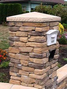 Custom Stoneworks And Design Inc Brick Stone And Veneer Mailbox Columns