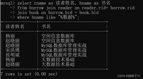 【项目实训】图书馆借还书系统的数据查询查询图书打折后价格mysql Csdn博客