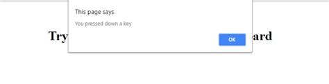 Jquery Keydown用法及代码示例 纯净天空
