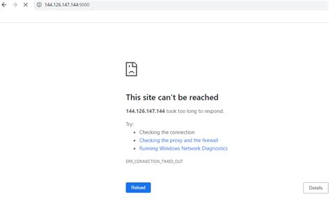 sonarqube service is active on server but url is not working on browser