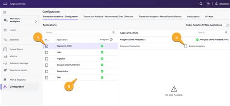 Collect Transaction Analytics Data