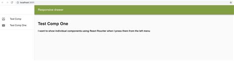 Javascript React Router With Material Ui Stack Overflow