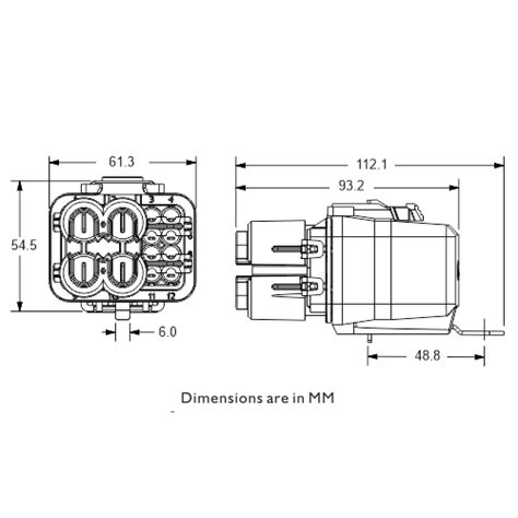 Prolec Pdmkit123 Fuse Block For 4 Mini And 2 Maxi Fuses Genuine And Latest Product
