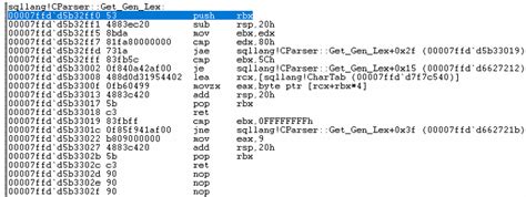 Sql Server Inside The Parser The Getgenlex Procedure