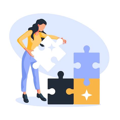 Premium Vector Woman Create A Business Vector Illustration