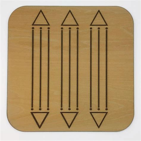 Luxor Radiesthesia Board Radionic Chart 1 8 3mm 20x20cm Etsy