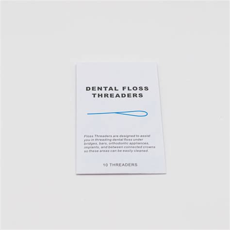 Specialty Products Floss Threader 10pk Envelope 100 Per Box Specialty Appliances