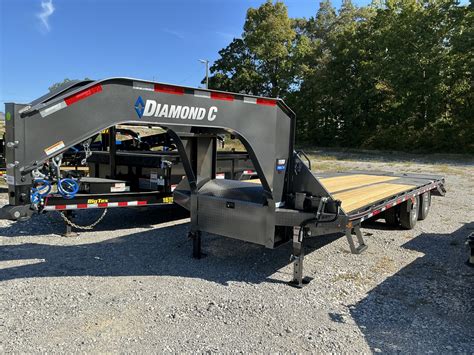 New 2026 Diamond C Fmax 210 Gooseneck Trailer 205 Aluminum Wheels Max