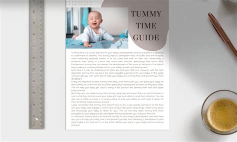 Tummy Time Guide Etsy