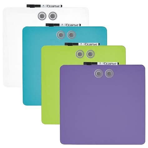 Quartet Tin Dry Erase Board 1 X 1 Assorted Colors Tsq1212a Image 1
