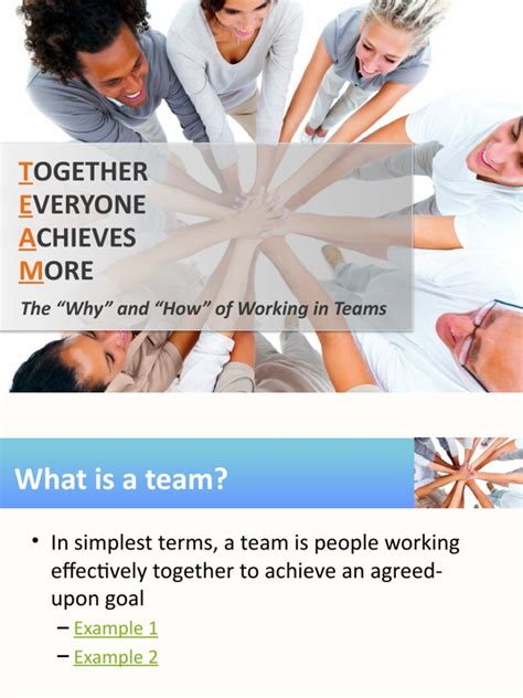 1 Teamwork Module Pdf