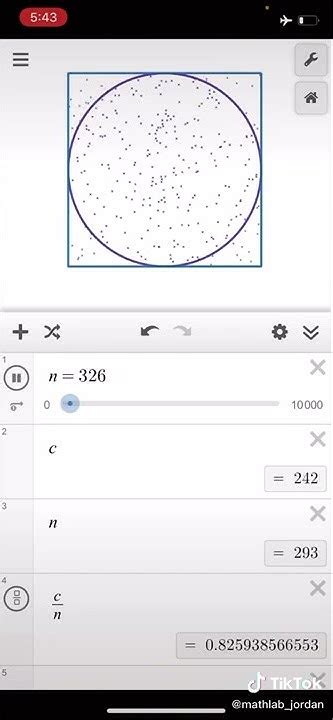 Approximate Pi Youtube