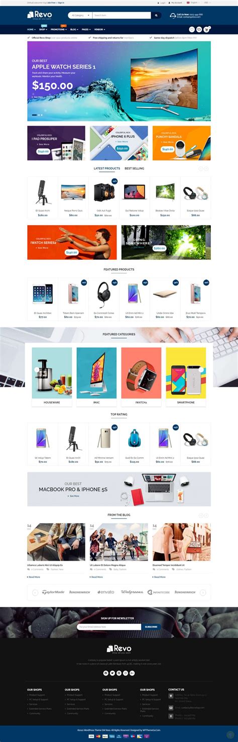 mẫu website bán hàng thương mại điện tử công nghệ hitech store 1 sw