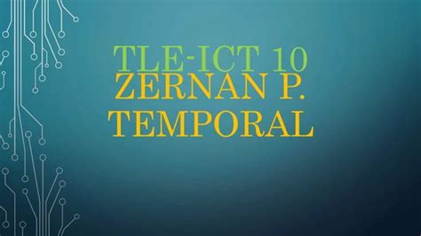 Classroom Rules And Regulation For Computer Subjectpptx