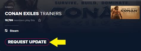 Conan Exiles Cheats And Trainer For Steam Trainers Wemod Community