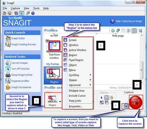 SnagIt 8 A Screen Capture Software Features