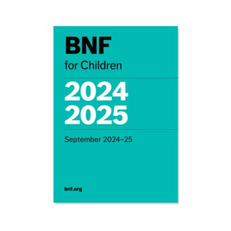 Books Buy British National Formulary Bnf Publications