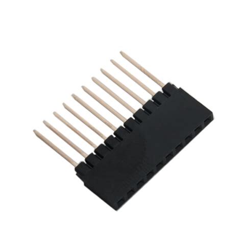 پین هدر1 × 10 مادگی مستقیم پایه بلند