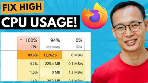fix firefox high cpu usage simple and effective solutions youtube