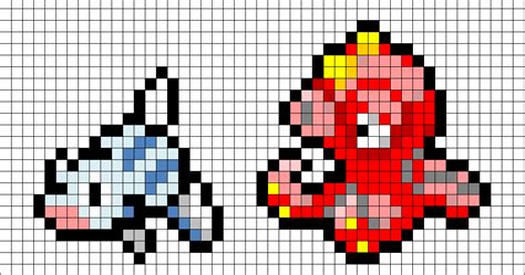 Pixel Art Remoraid Octillery By Maximus237 On Deviantart