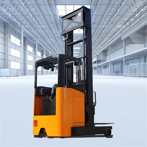 2ton 4400lbs 2000kgs Seated Type Electric Reach Truck Forklift With