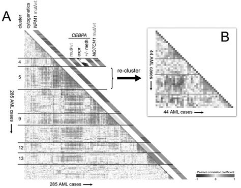Summary Of Gep Findings In A Cohort Of 285 Cases Of Aml A A Previous Download Scientific