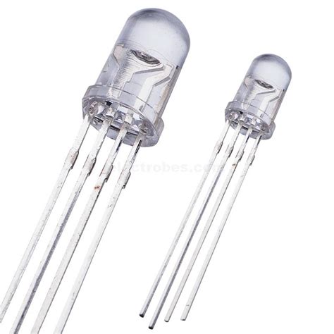 4 Pin Diffused 5mm Tri Color Rgb Addressable Led In Pakistan