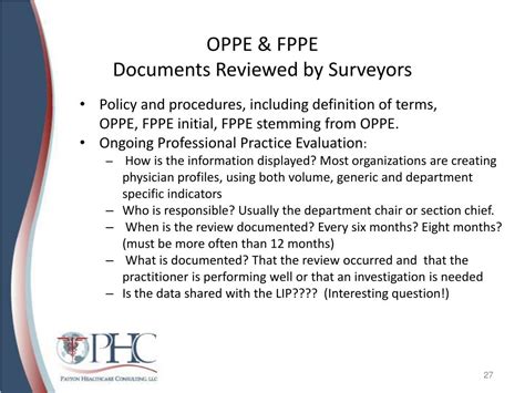 Ppt Understanding Fppe And Oppe Processes For Tjc Compliance Powerpoint Presentation Id 3836924