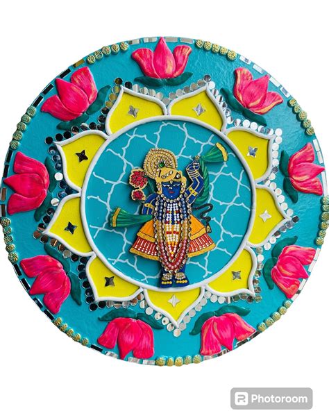 Super Excited Project For Shrinath Ji In Lippan Art Form Another