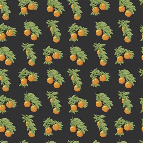Premium Vector Orange Seamless Pattern Vector Seamless Texture Orange
