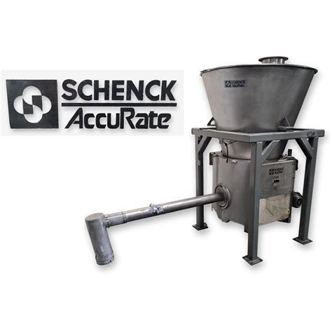 Used 3 Schenck Process Mecatron Stainless Steel Gravimetric Screw