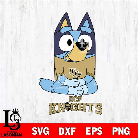 Ucf Knights Bluey Styles Football Lasoniansvg
