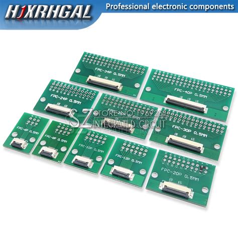 FPC FFC 0 5MM 1 0MM Pitch Conversion Board DIY PCB Board 6P 60P 6P 8P