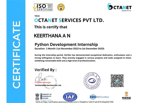 Keerthana A N On Linkedin Hello Everyone Happy To Share That I Have Successfully Completed My…