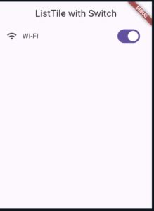 How To Add ListTile In Flutter With Example AppOverride