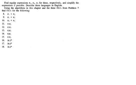 solved 7 consider the following finite automata fa fa2 a