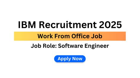 Ibm Recruitment 2025 Software Engineer Job Work From Office New Job Updates Apply Online