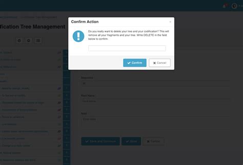 Codification Tree Management Ligre Knowledge Base Codification Tree Management Ligre Knowledge Base
