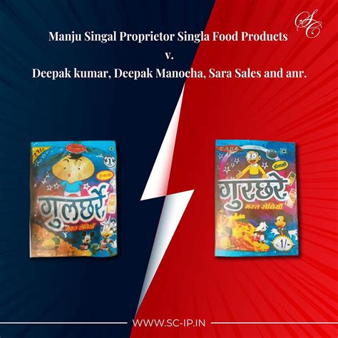 Manju Singal Proprietor Singla Food Products V Deepak Kumar Deepak
