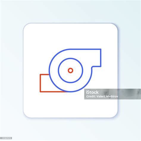 흰색 배경에 격리 된 라인 자동차 터보 차저 아이콘 차량 성능 터보 터보 압축기 유도 다채로운 개요 개념 벡터 개발에 대한 스톡 벡터 아트 및 기타 이미지 Istock
