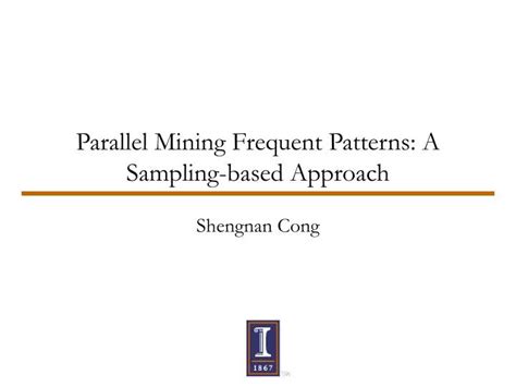 Ppt Parallel Mining Frequent Patterns A Sampling Based Approach