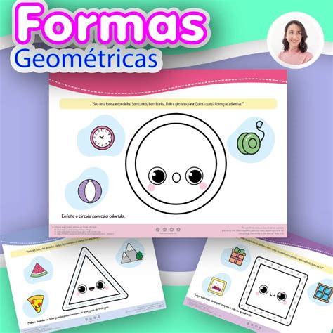 Atividades De Educação Infantil Formas Geométricas Para Maternal