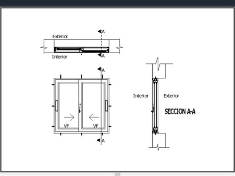 Sliding Window In Iam Download Cad Free 11712 Kb Bibliocad